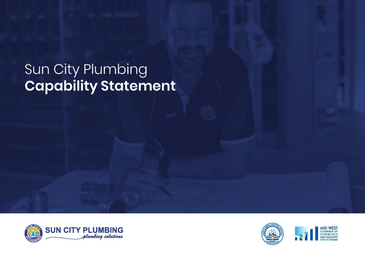 Capability Statement | Sun City Plumbing