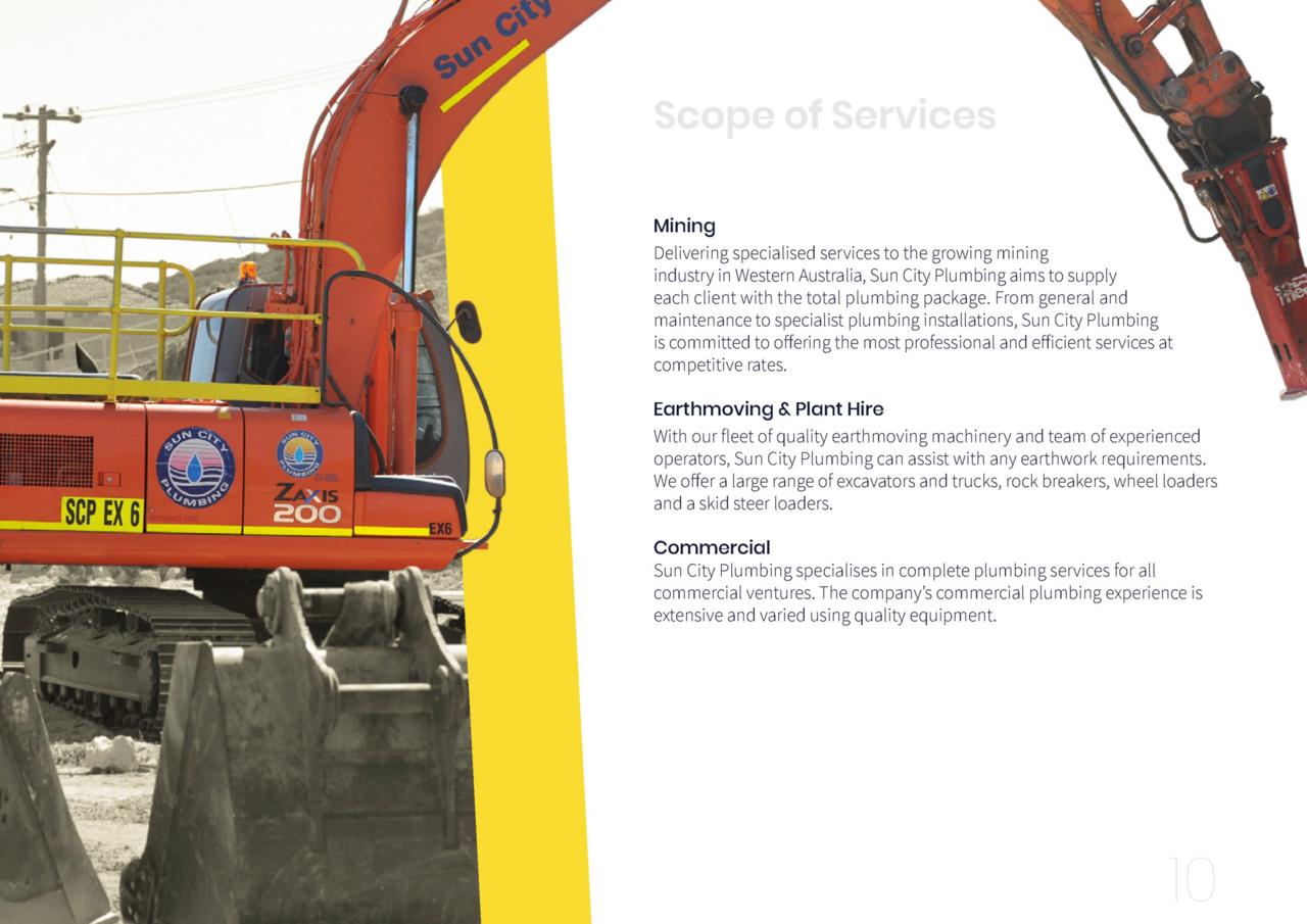 Capability Statement | Sun City Plumbing